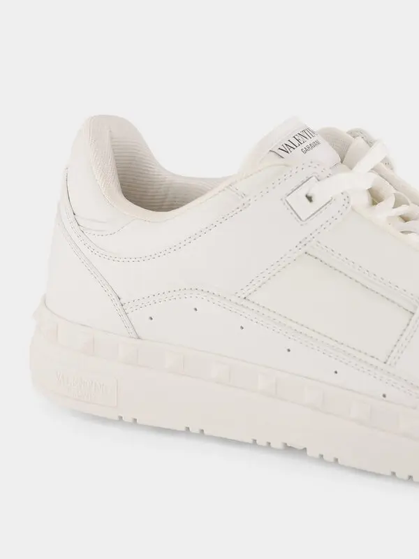 Valentino Garavani Freedots Low-top Sneakers - White