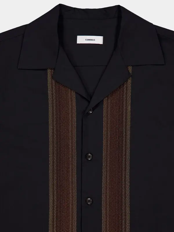 Commas Sunwaves Camp Collar Shirt