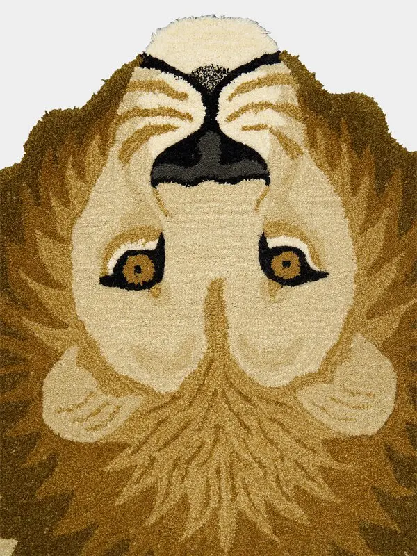 DOING GOODS Extra Large Lion Rug