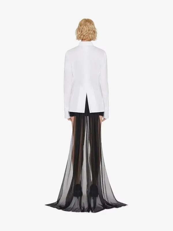 Givenchy Pleated Effect Poplin Shirt