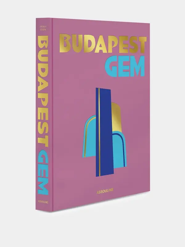 Assouline Budapest Gem Book - Pink