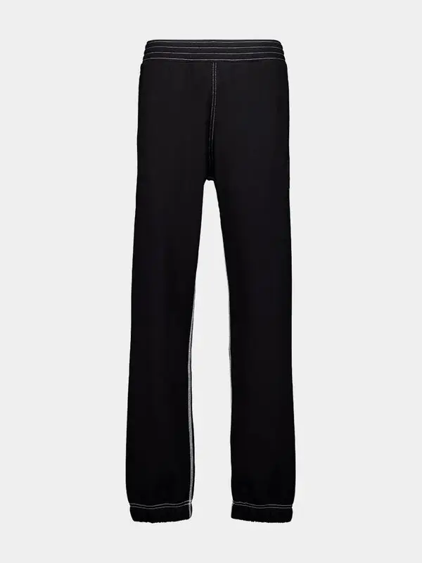 Givenchy Casual Sweatpants With Elasticated Bottom - Black