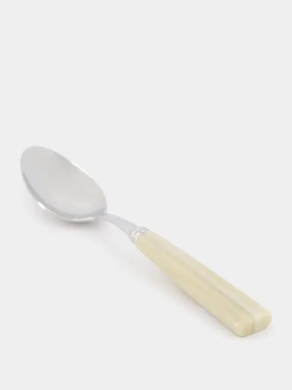 Sabre Paris Nature Faux Horn Dessert Spoon