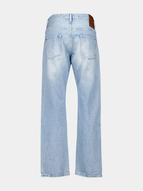 Valentino Garavani Light Regular Fit Denim Jeans - Blue
