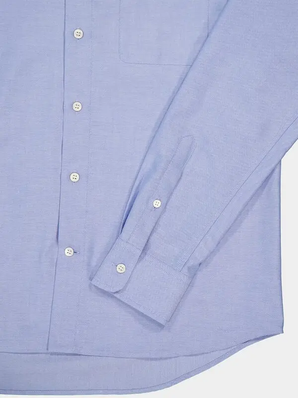 Valentino Garavani Sky Vlogo Embroidered Cotton Shirt