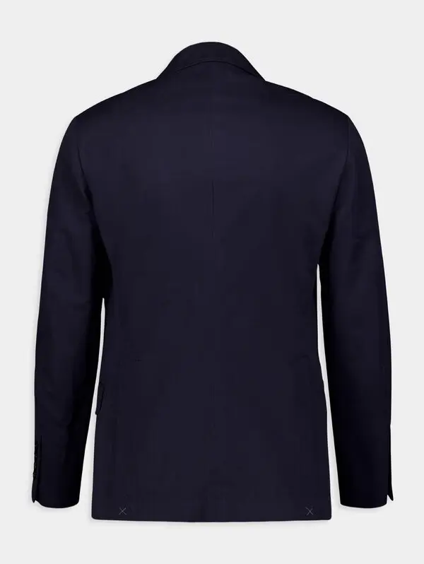 Brunello Cucinelli Single-breasted Cotton Blazer