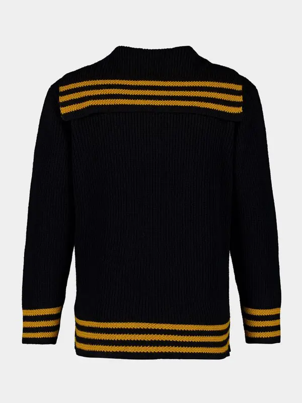 BODE Deck Stripe Wool Sweater