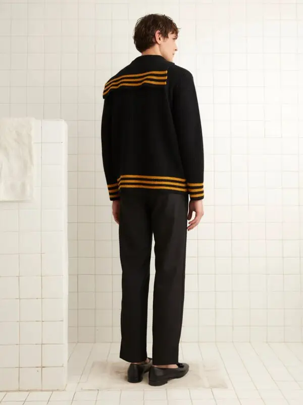BODE Deck Stripe Wool Sweater