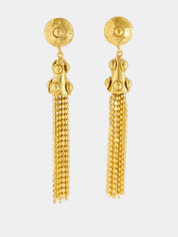 Sylvia Toledano Gio Tassel Earrings - Gold