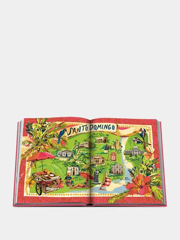 Assouline Santo Domingo Book - Pink