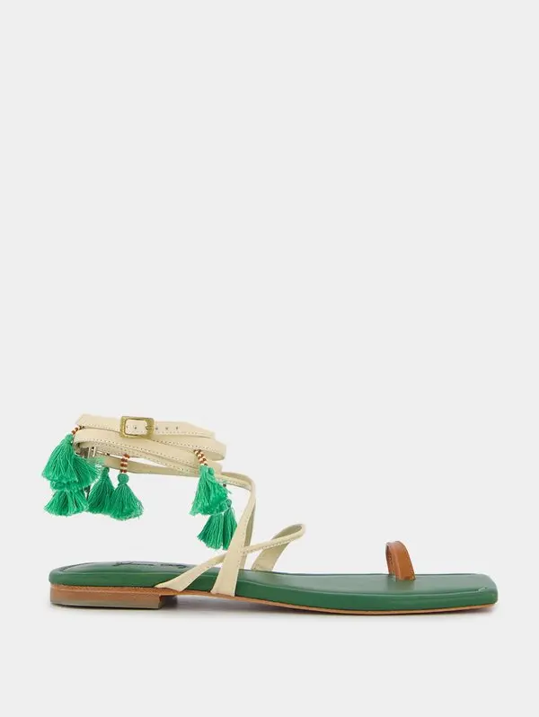 Johanna Ortiz Conversando Con El Viento Sandals