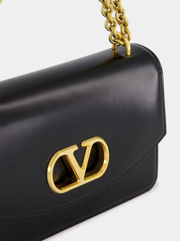 Valentino Garavani Vain Shoulder Bag - Black