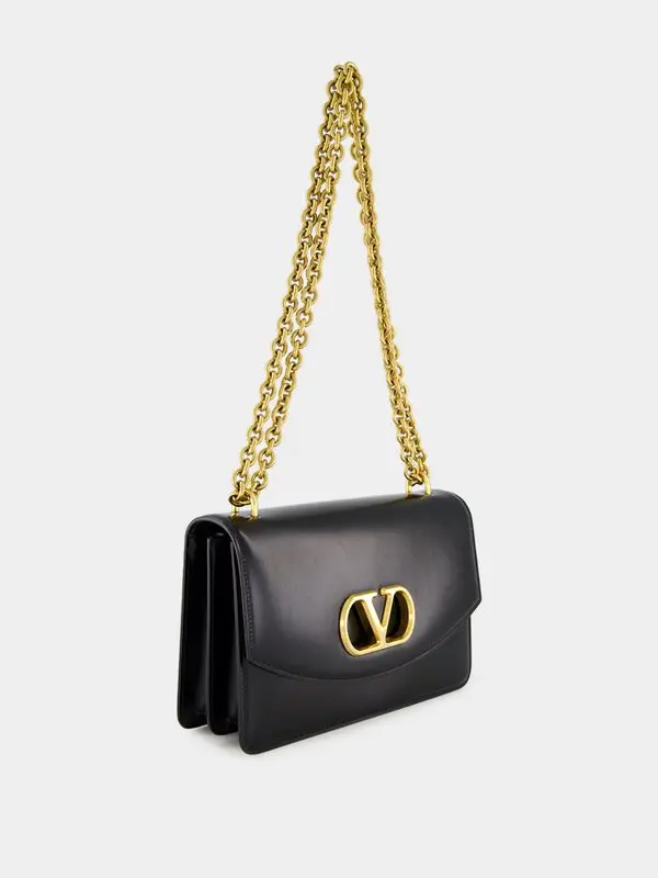 Valentino Garavani Vain Shoulder Bag - Black