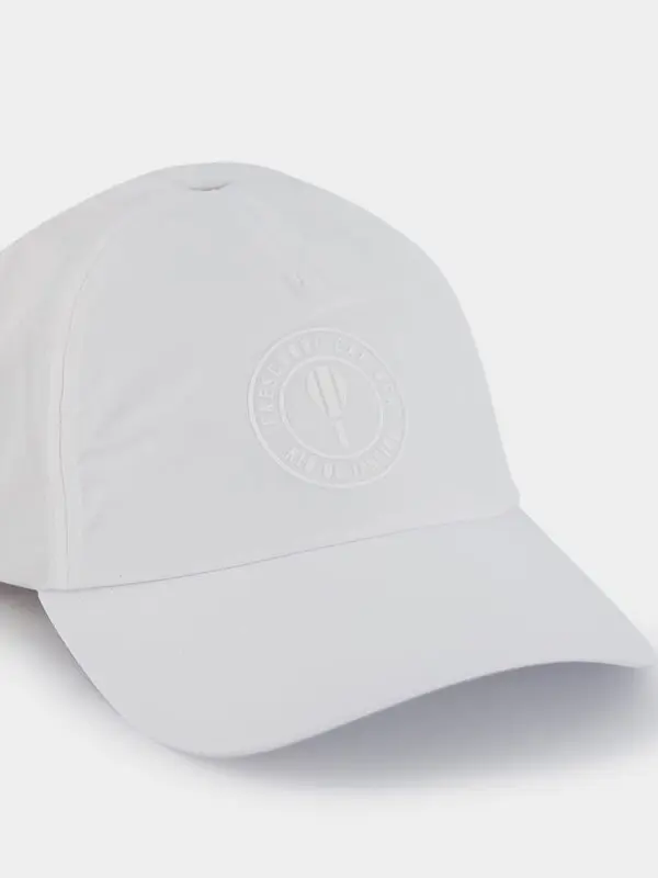 Frescobol Carioca Embroidered-logo Baseball Cap - White