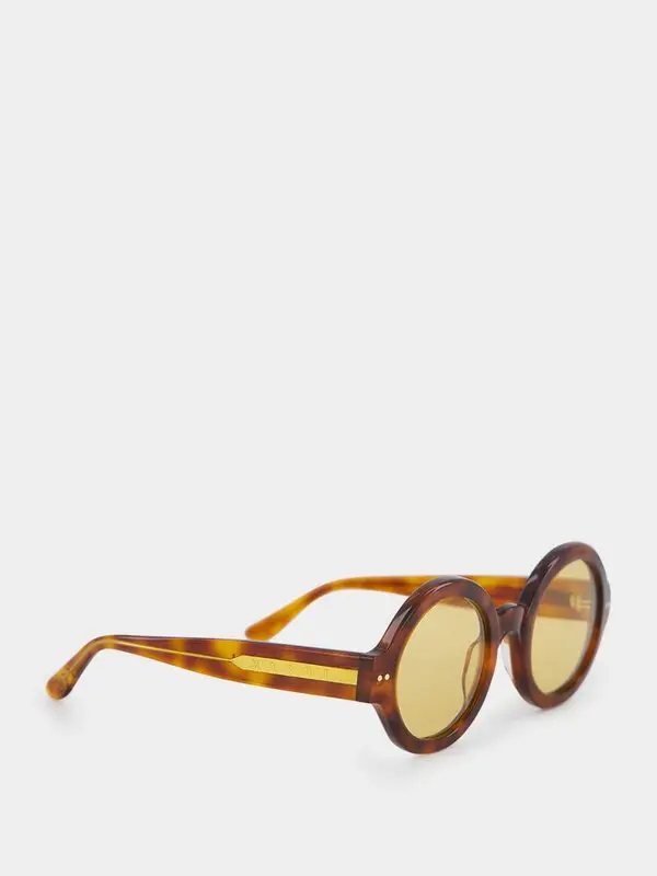 RETROSUPERFUTURE Nakagin Tower Daze Havana Sunglasses