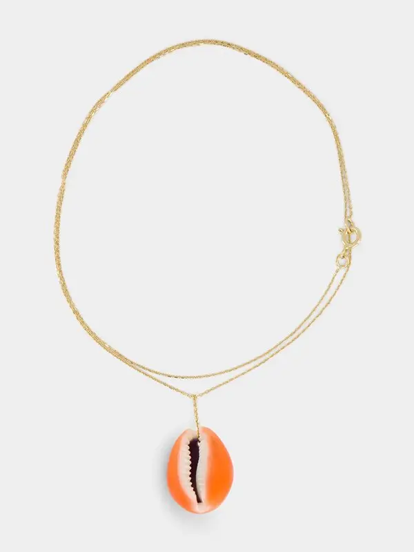 AURÉLIE BIDERMANN Merco Shell Necklace - Gold