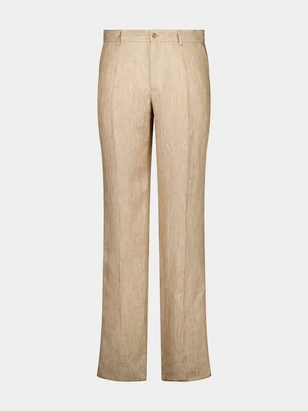 Dolce & Gabbana Classic Linen Trousers
