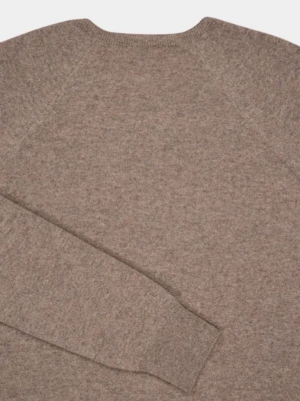Saint Laurent Cassandre Cashmere Sweater - Grey