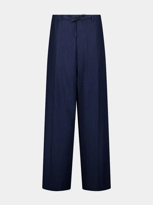 Balenciaga Fluid Tailored Trousers - Blue