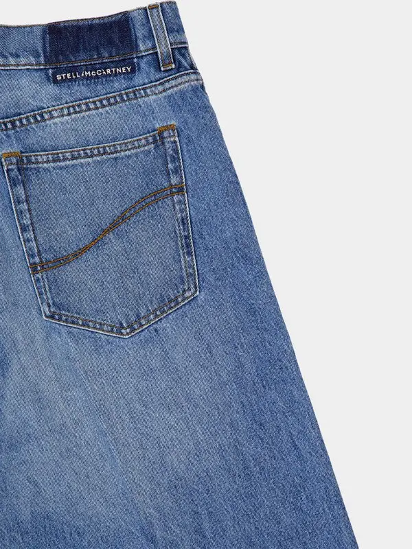 Stella McCartney Iconic Wide-leg Jeans - Blue