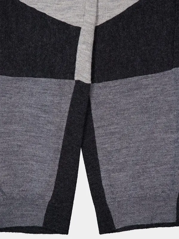 Stella McCartney Colour-blocked Knit Trousers - Grey