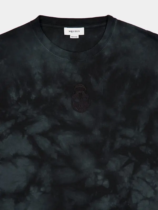 Alexander McQueen Washed Dye T-shirt - Black