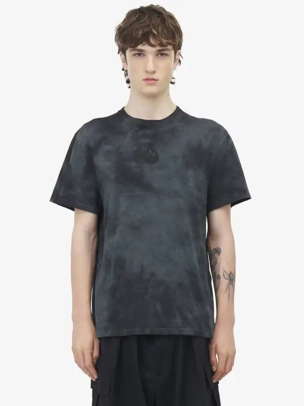 Alexander McQueen Washed Dye T-shirt - Black