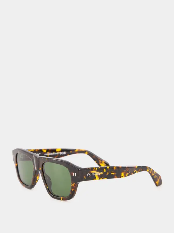 Off-White Providence Sunglasses - Green