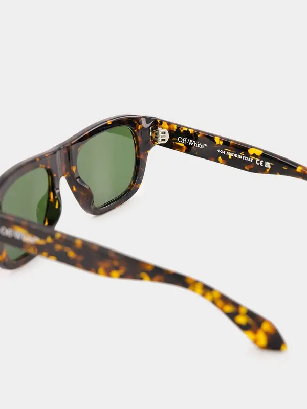 Off-White Providence Sunglasses - Green