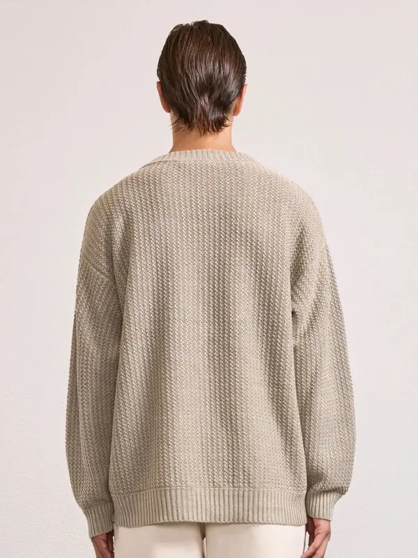 Frescobol Carioca Jardim Linen Sweater - Beige