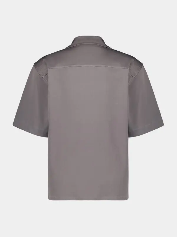 Marni Antique Silver Button-up Shirt