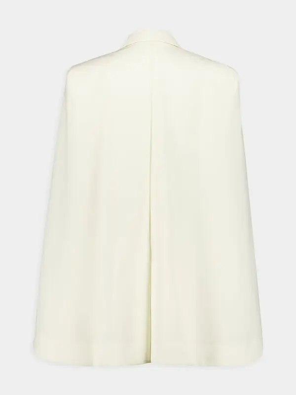 Stella McCartney Cape-sleeve Wool Blazer