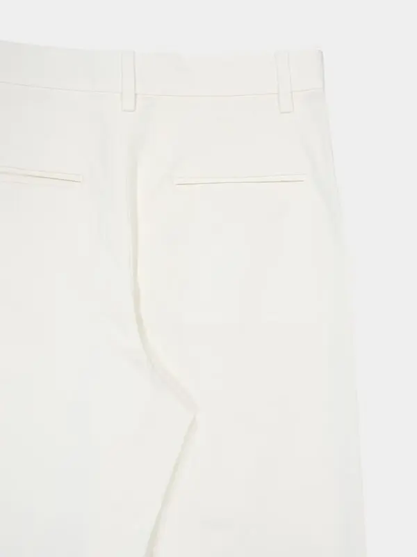Matteau Chalk Straight Twill Trouser