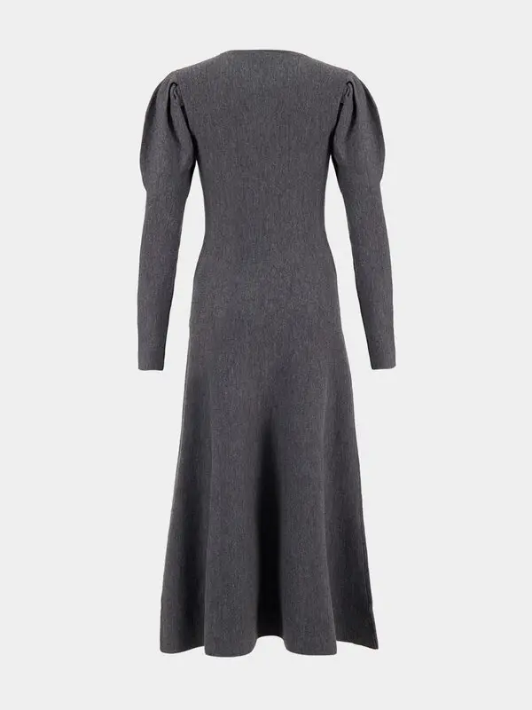 Gabriela Hearst Hannah Knit Dress - Grey