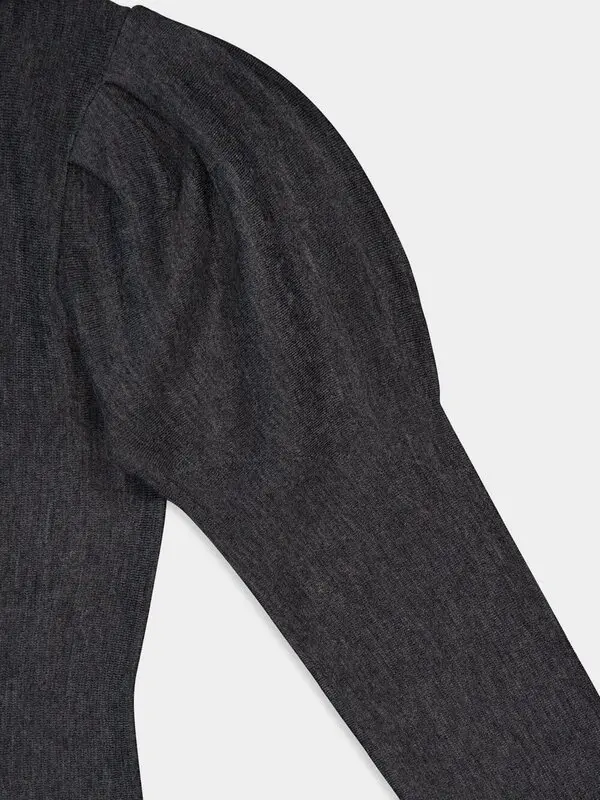 Gabriela Hearst Hannah Knit Dress - Grey