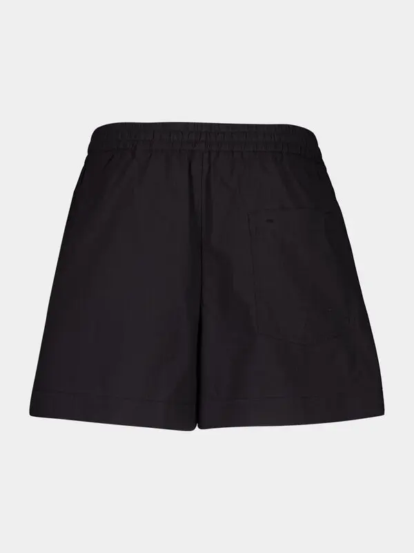 Matteau Relaxed Organic Cotton Shorts - Black