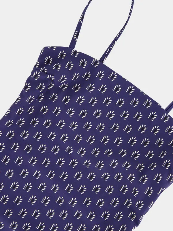 Matteau Petite Square Maillot - Blue