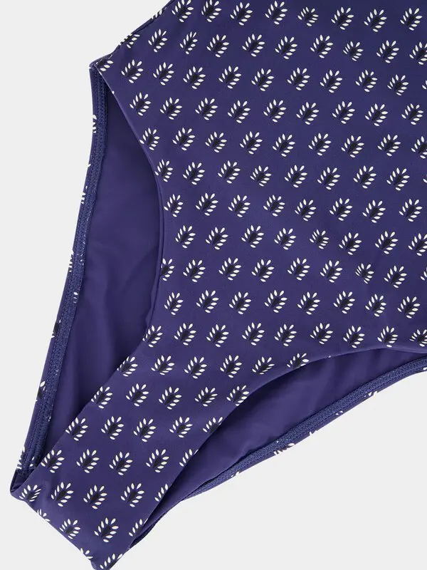 Matteau Petite Square Maillot - Blue