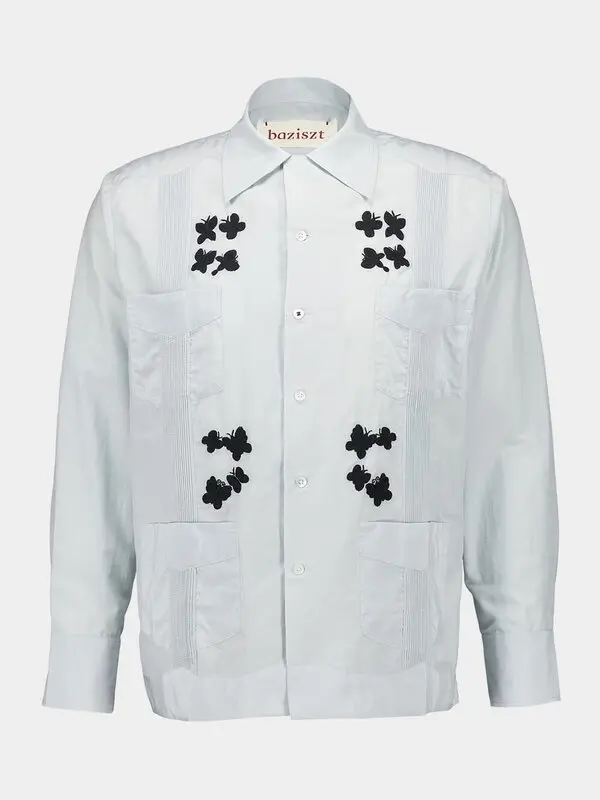BAZISZT Light Secret Embroidered Shirt
