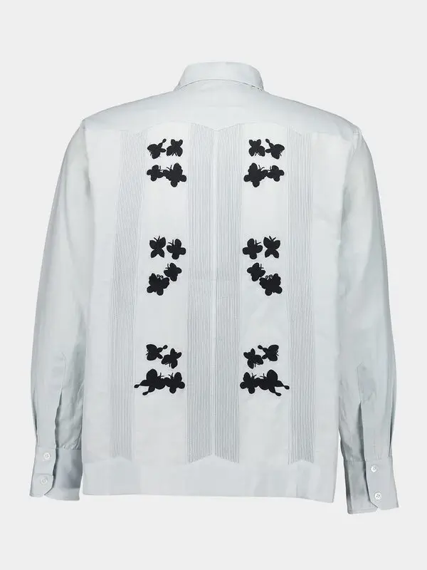 BAZISZT Light Secret Embroidered Shirt