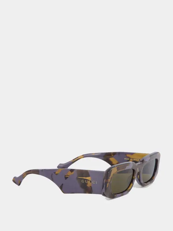 Gucci Rectangular Frame Sunglasses