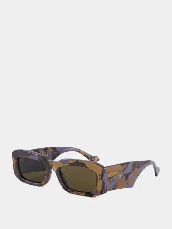Gucci Rectangular Frame Sunglasses