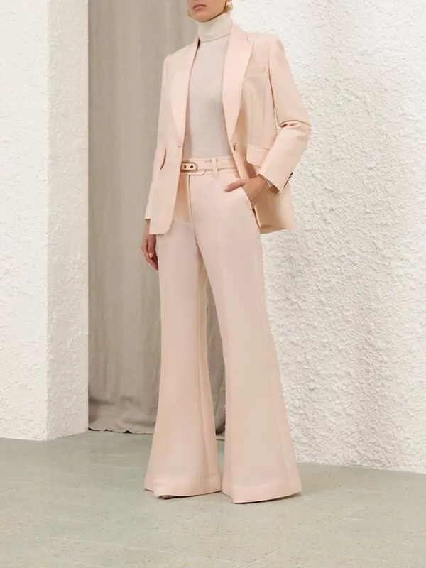 Zimmermann Macadamia Eden Wide Leg Pant