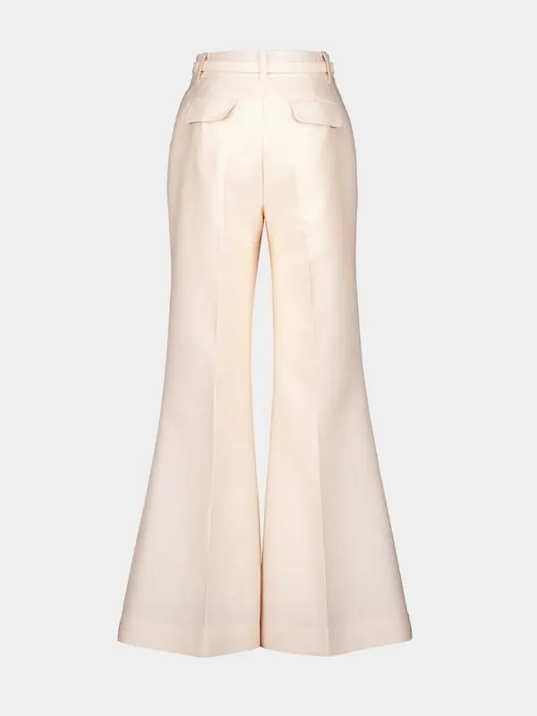 Zimmermann Macadamia Eden Wide Leg Pant