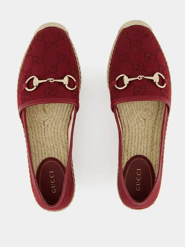 Gucci Horsebit Espadrilles