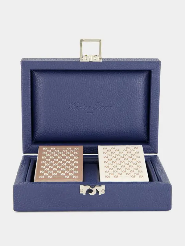 HECTOR SAXE PARIS Bleu De France Buffalo Cards Set - Blue