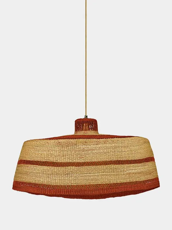 GOLDEN EDITIONS Deeply Xl Straw Pendant Lamp