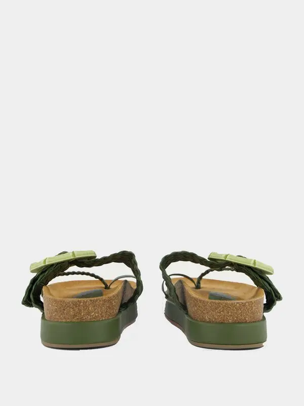 Johanna Ortiz Broadwalk Romance Sandals - Green