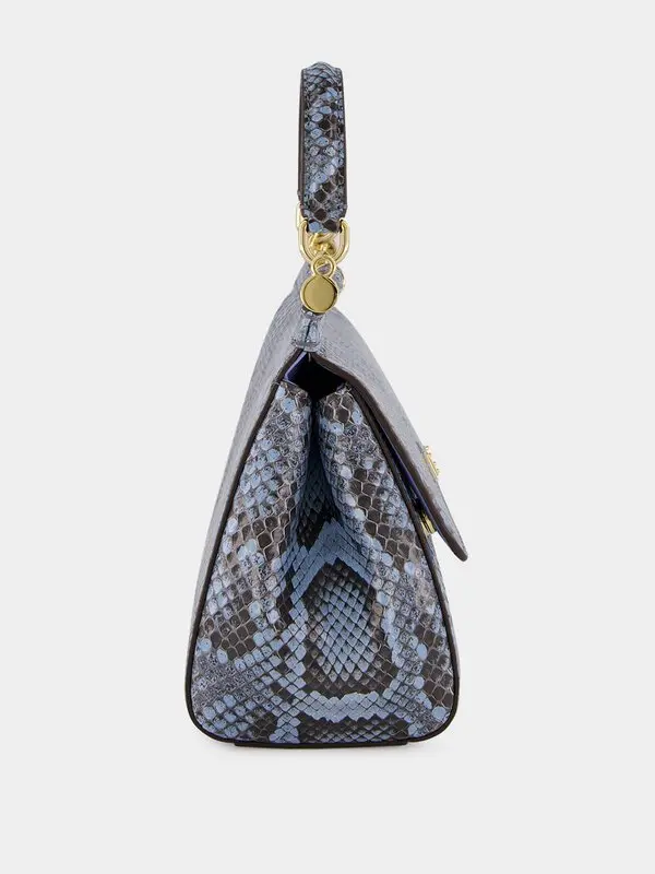 Dolce & Gabbana Sicily Python Handbag