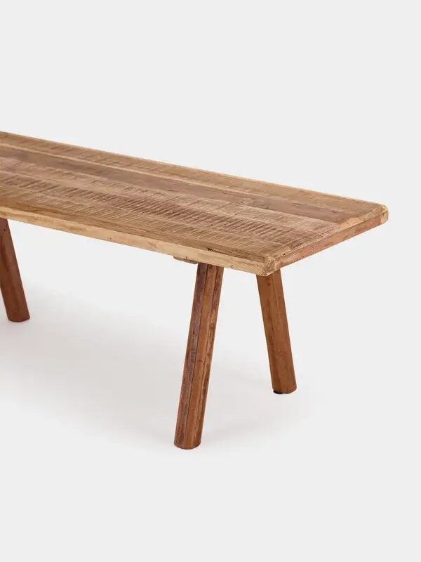 MADAM STOLTZ Recycled Wooden Bench